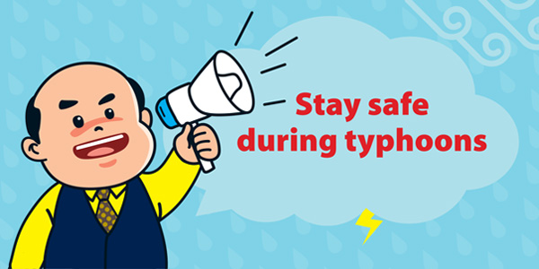 MTR > Stay safe during typhoons with Francis's travel tips